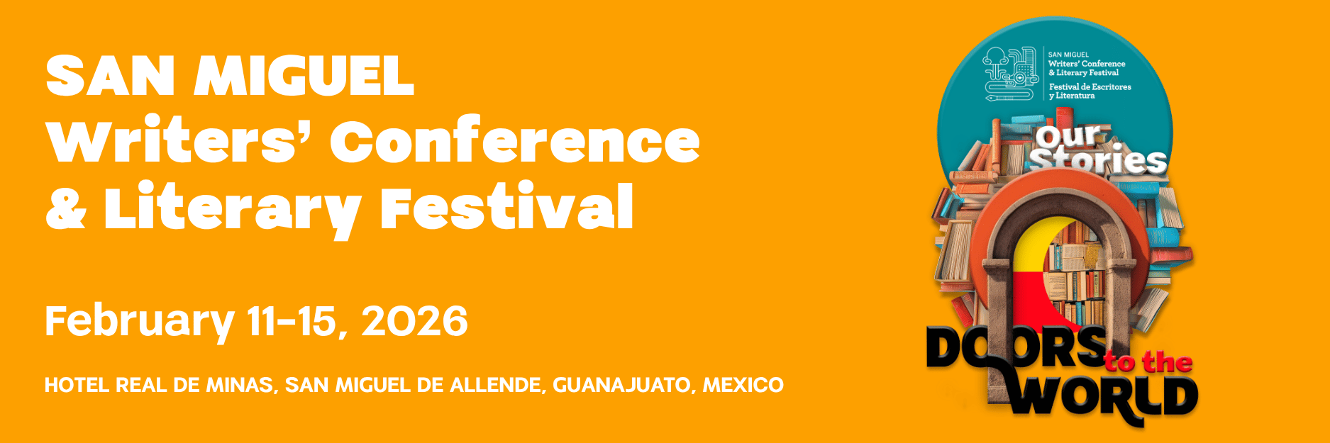 2026 SAN MIGUEL Writers' Conference & Literary Festival | San Miguel ...